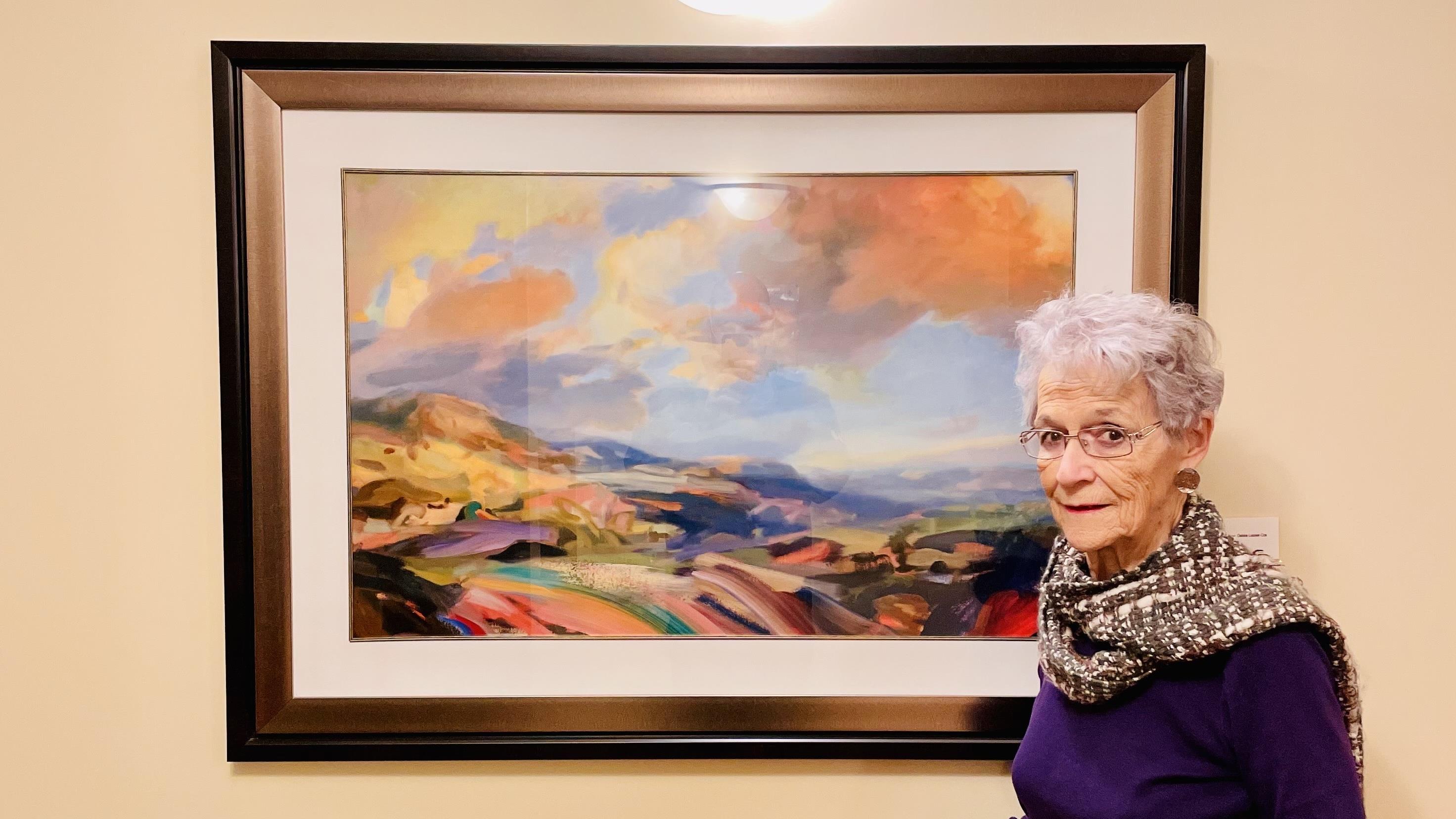 À 89 ans, Yvette Tellier a pour mission d'embellir la vie des autres