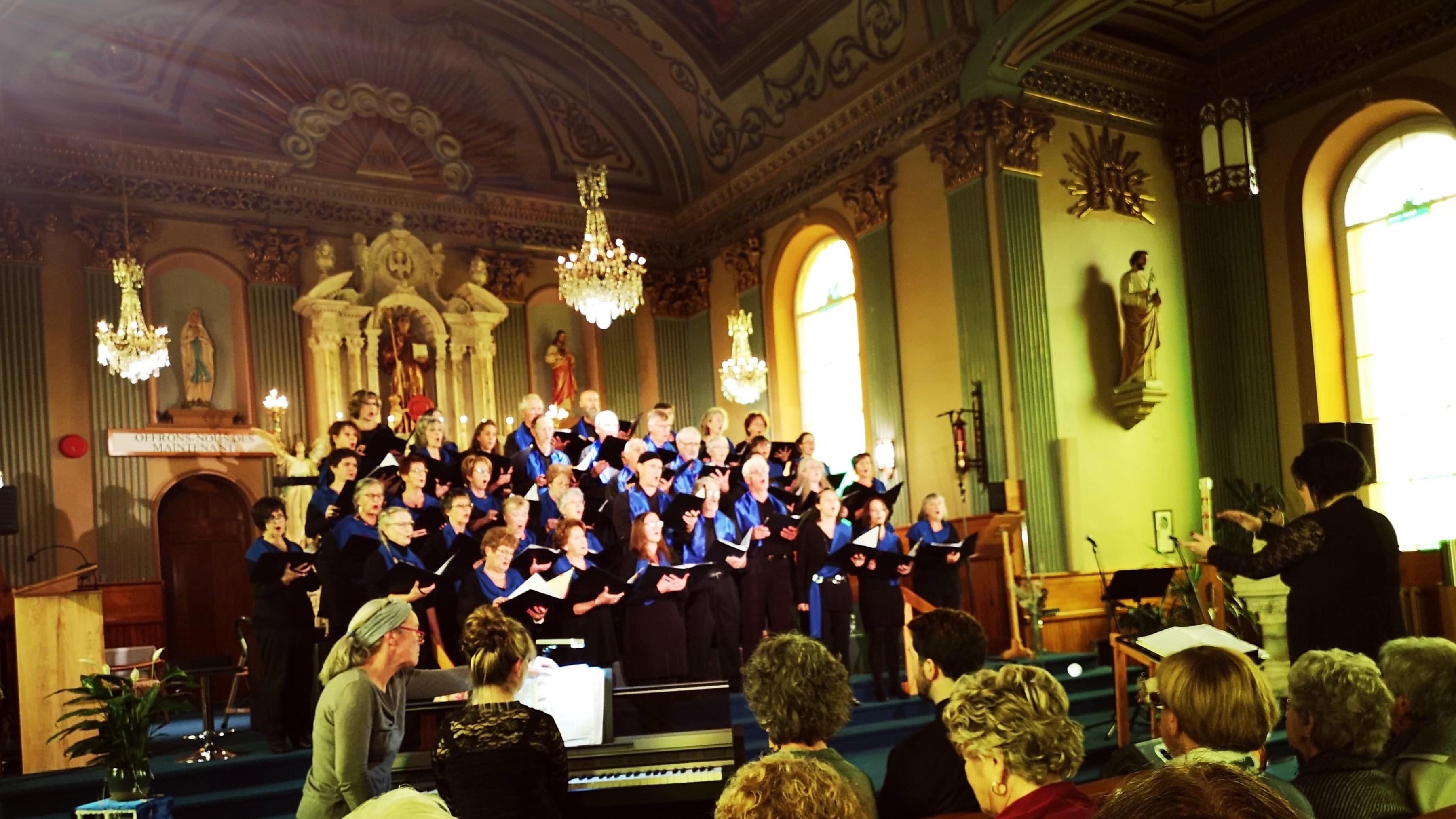 Impromptu, choeur classique régional, en concert à Paspébiac | OHdio ...