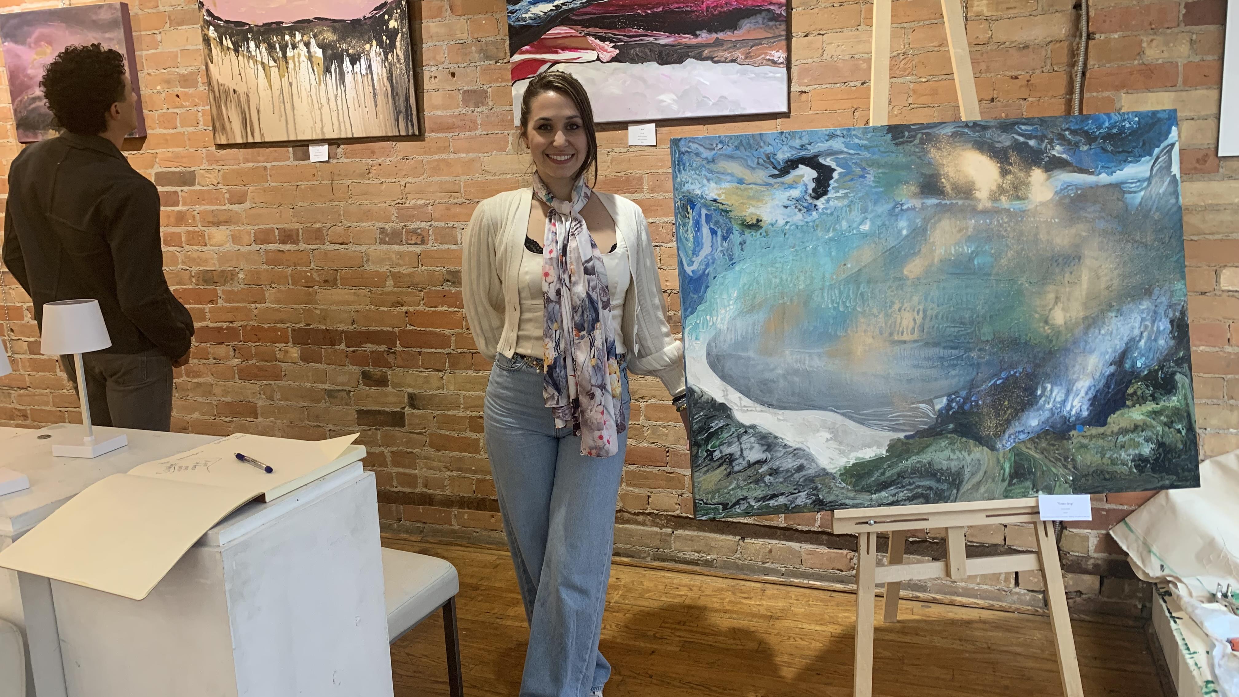 Des peintures qui nous invitent à suivre nos rêves | OHdio | Radio-Canada