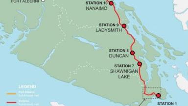 Une décision en demi-teinte pour le chemin de fer de l’île de Vancouver | OHdio | Radio-Canada