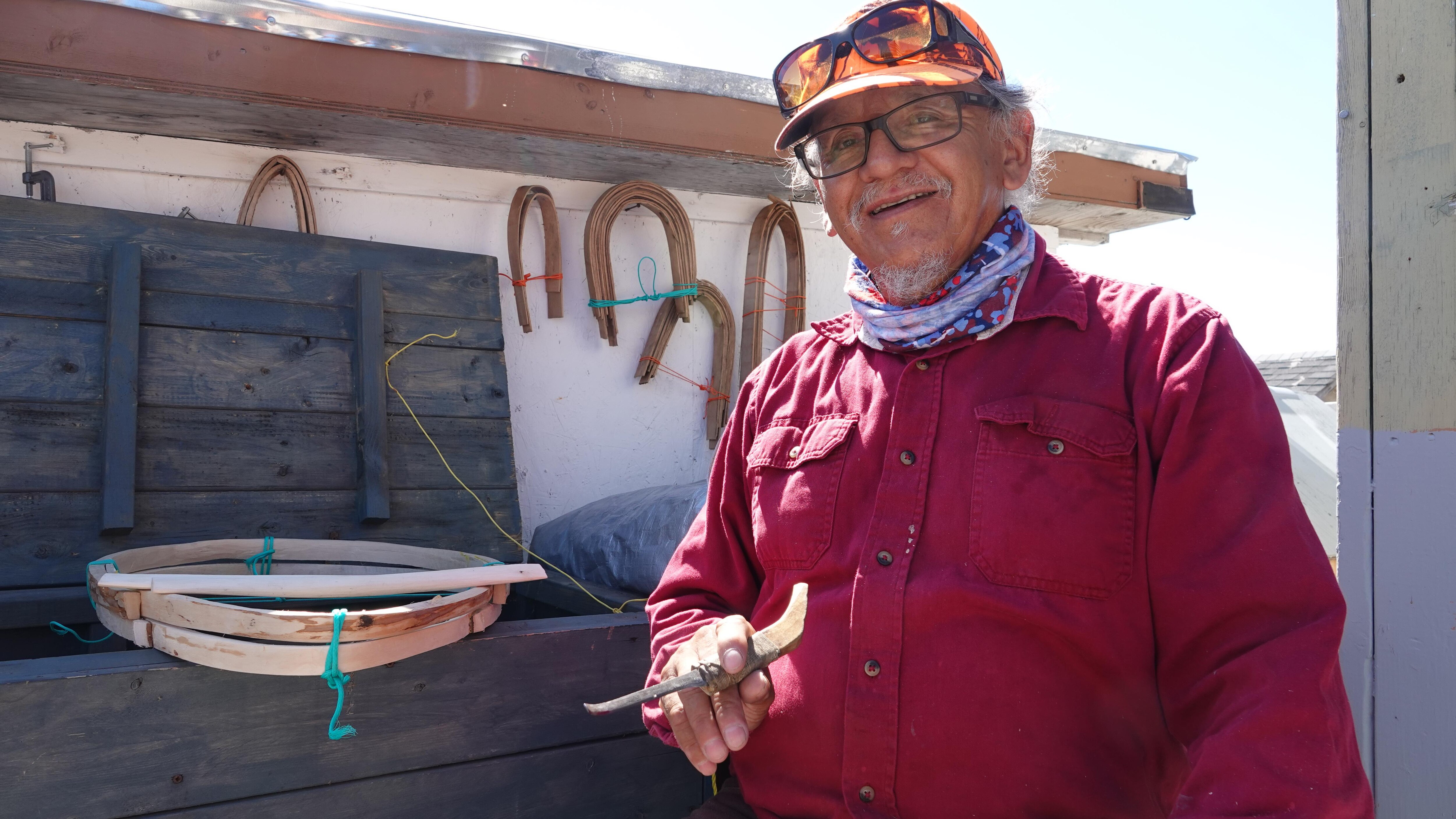 Le savoir-faire innu d'Edouard Kaltush | OHdio | Radio-Canada