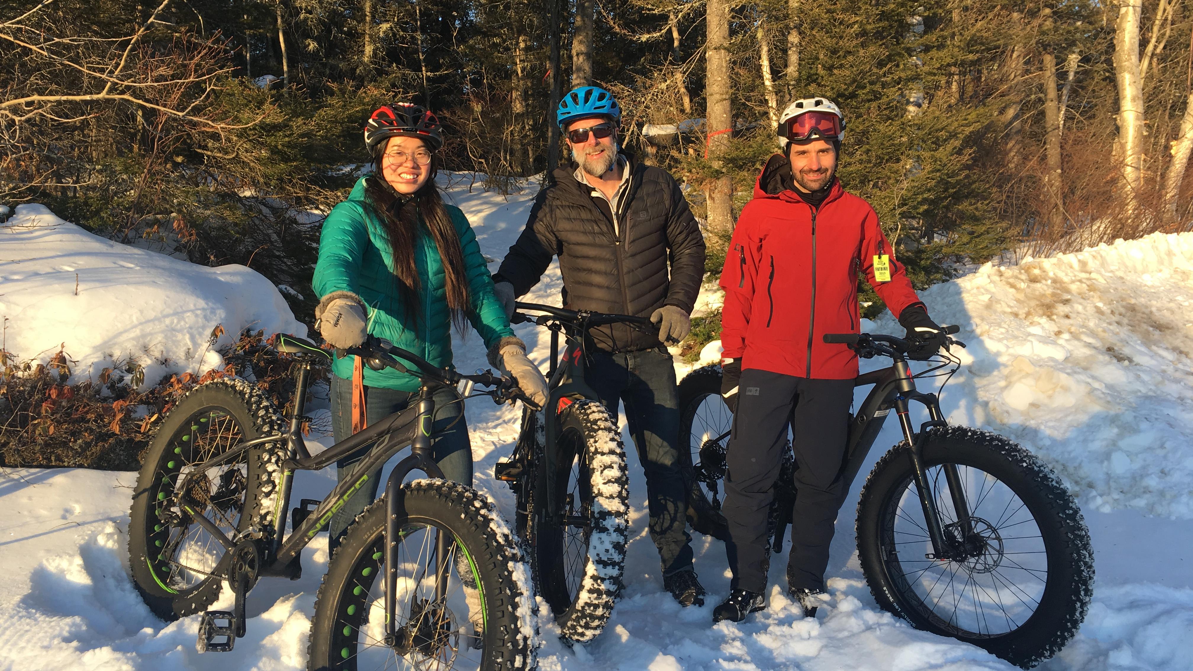 Le fat bike ou comment faire du vélo l’hiver | OHdio | Radio-Canada