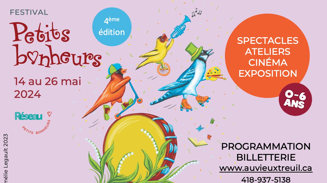 Les tout-petits dans la mire du Festival Petits Bonheurs aux Îles | OHdio | Radio-Canada