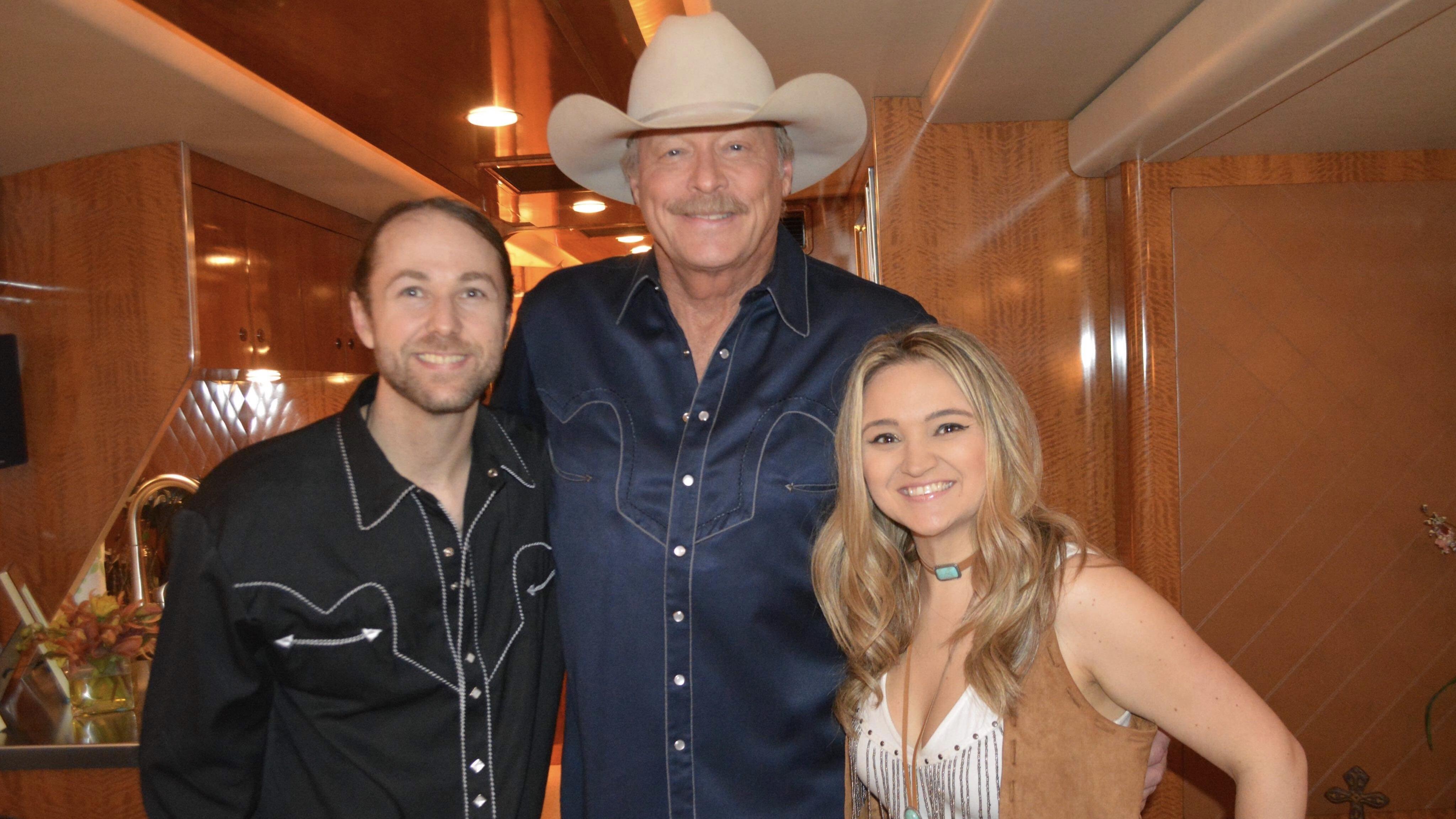 La chanteuse Francelle Maria Doiron rencontre son idole Alan Jackson ...