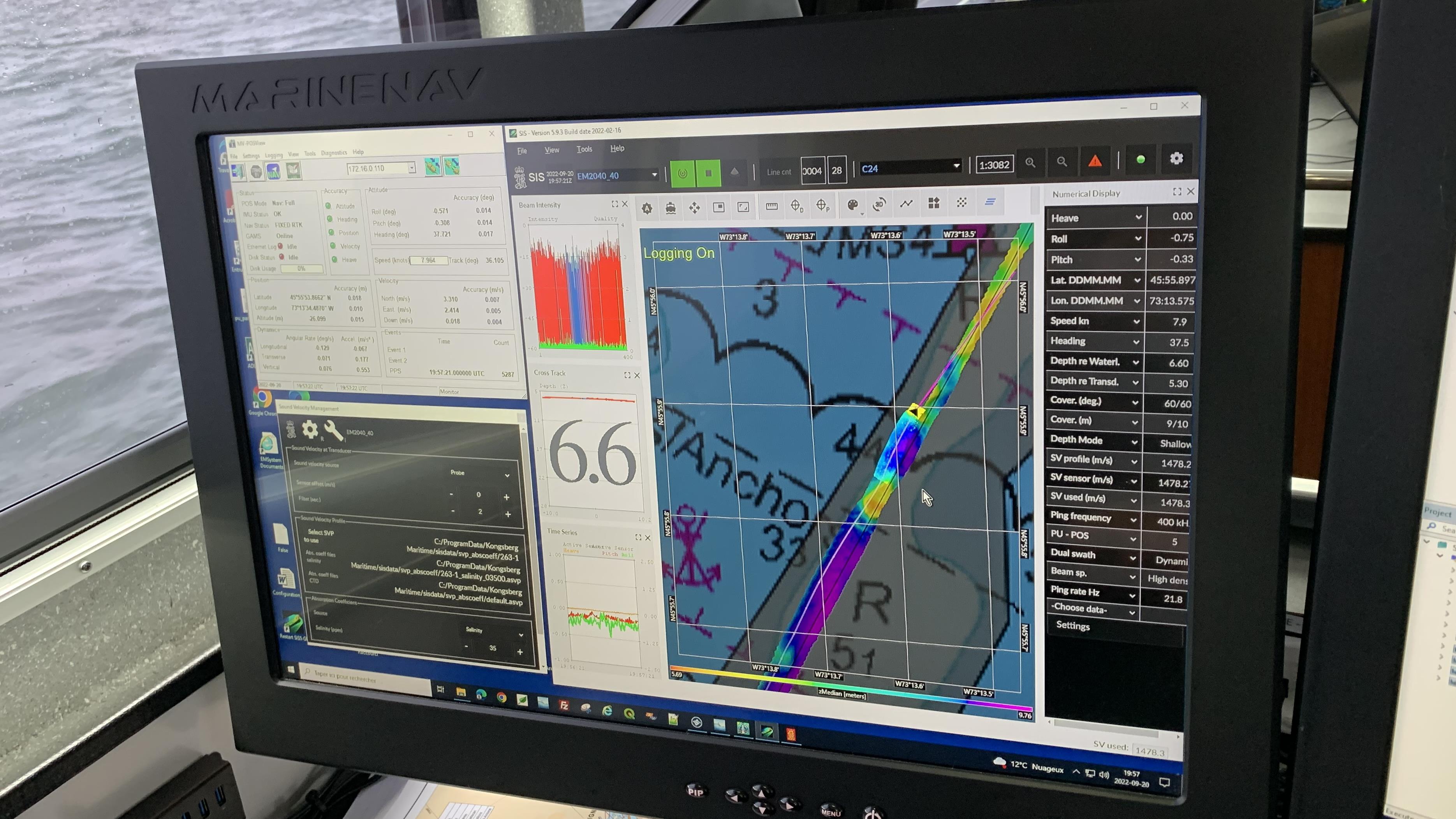Les profondeurs du fleuve dans l’œil des hydrographes | OHdio | Radio ...