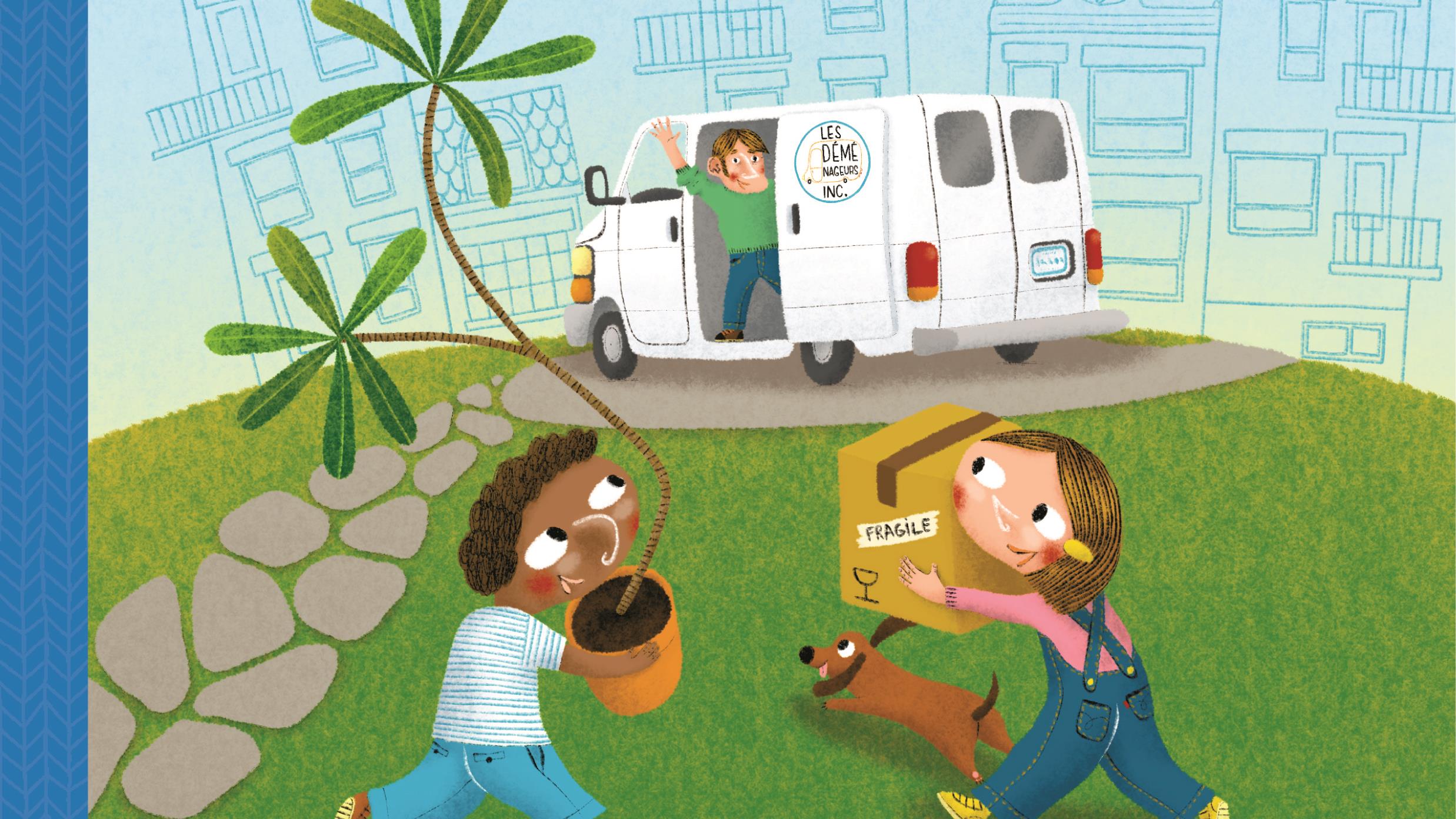 Album jeunesse Je déménage de Jennifer Tremblay | OHdio | Radio-Canada