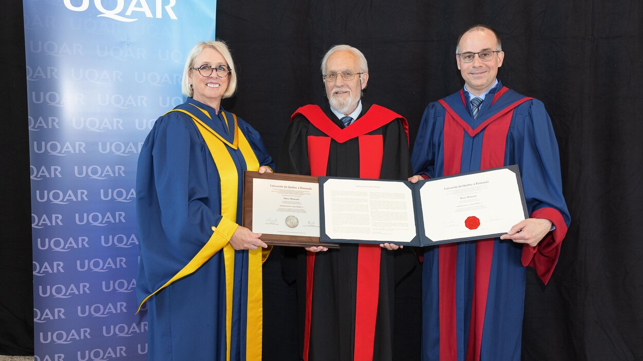 Un doctorat honoris causa remis à Mario Mimeault | Radio-Canada