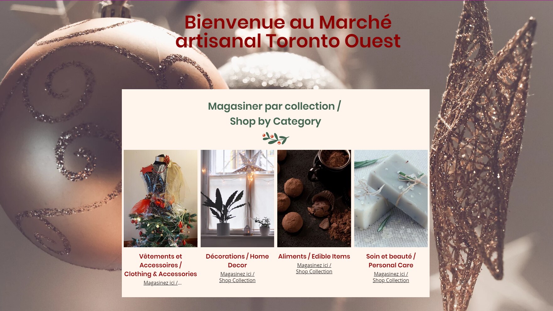 Un marché qui soutient l'artisanat local et les élèves de l'École ...