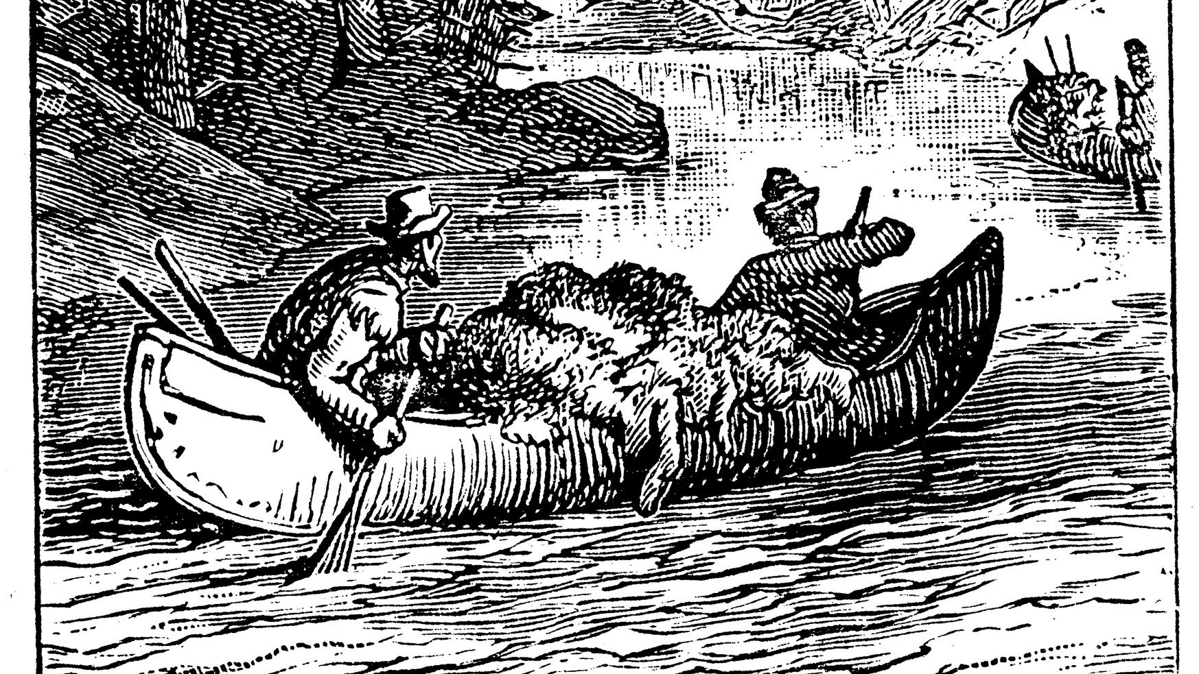 Apprendre le métier de trappeur au carnaval d'hiver de Zénon Park ...