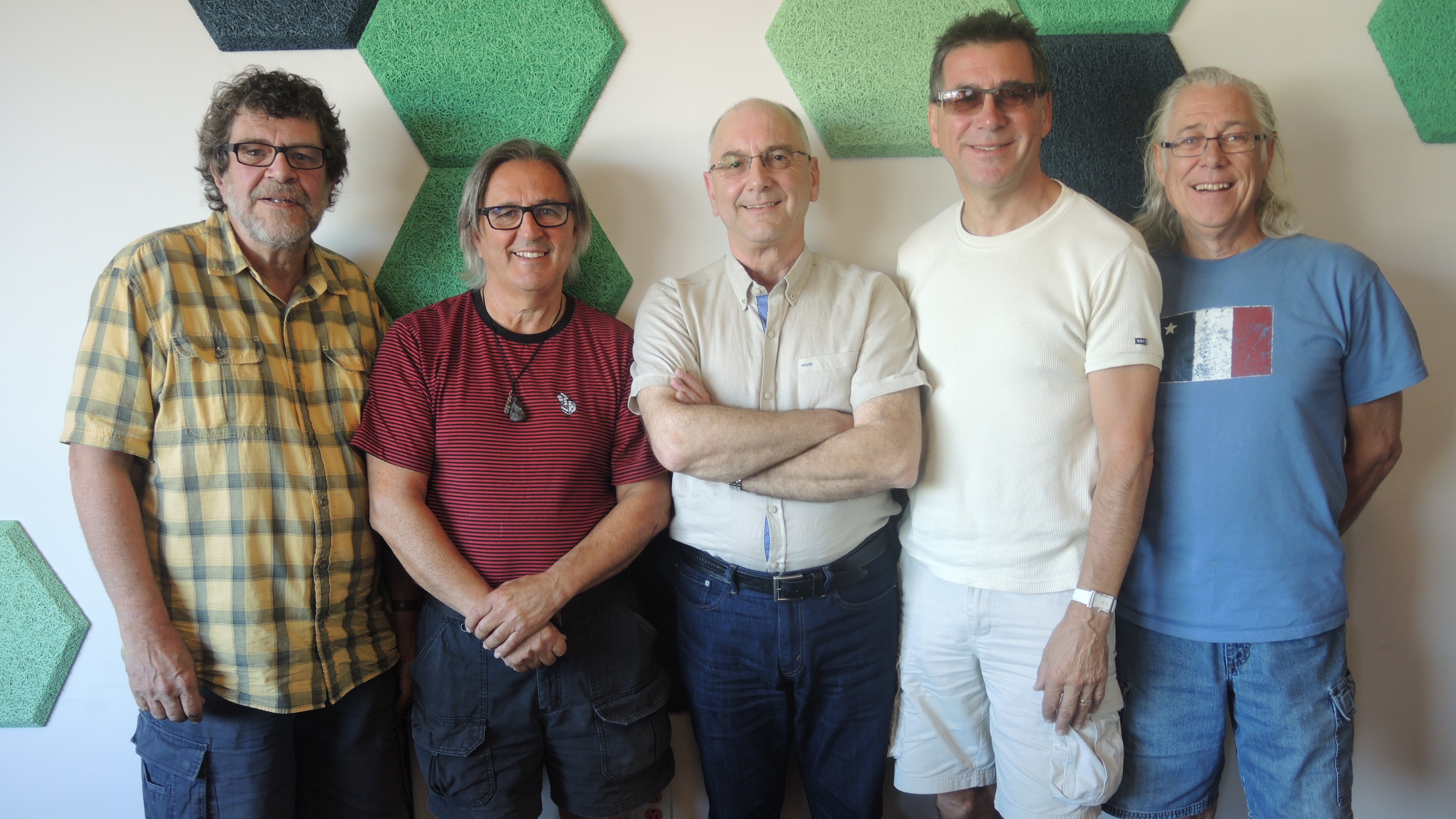 Le légendaire groupe 1755 de passage à Radio-Canada