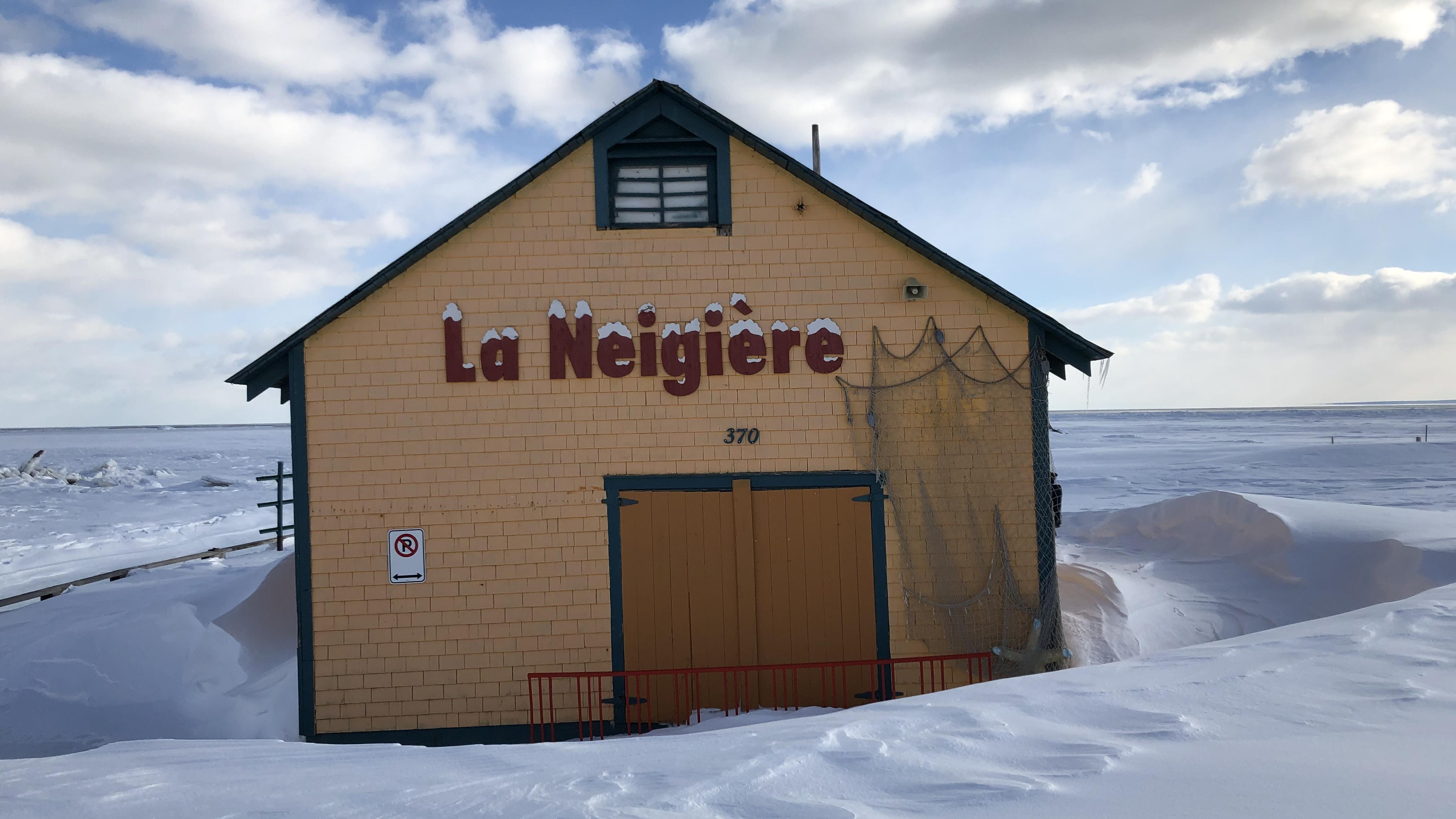 La neigière de Caplan, symbole d'une époque révolue | OHdio | Radio-Canada