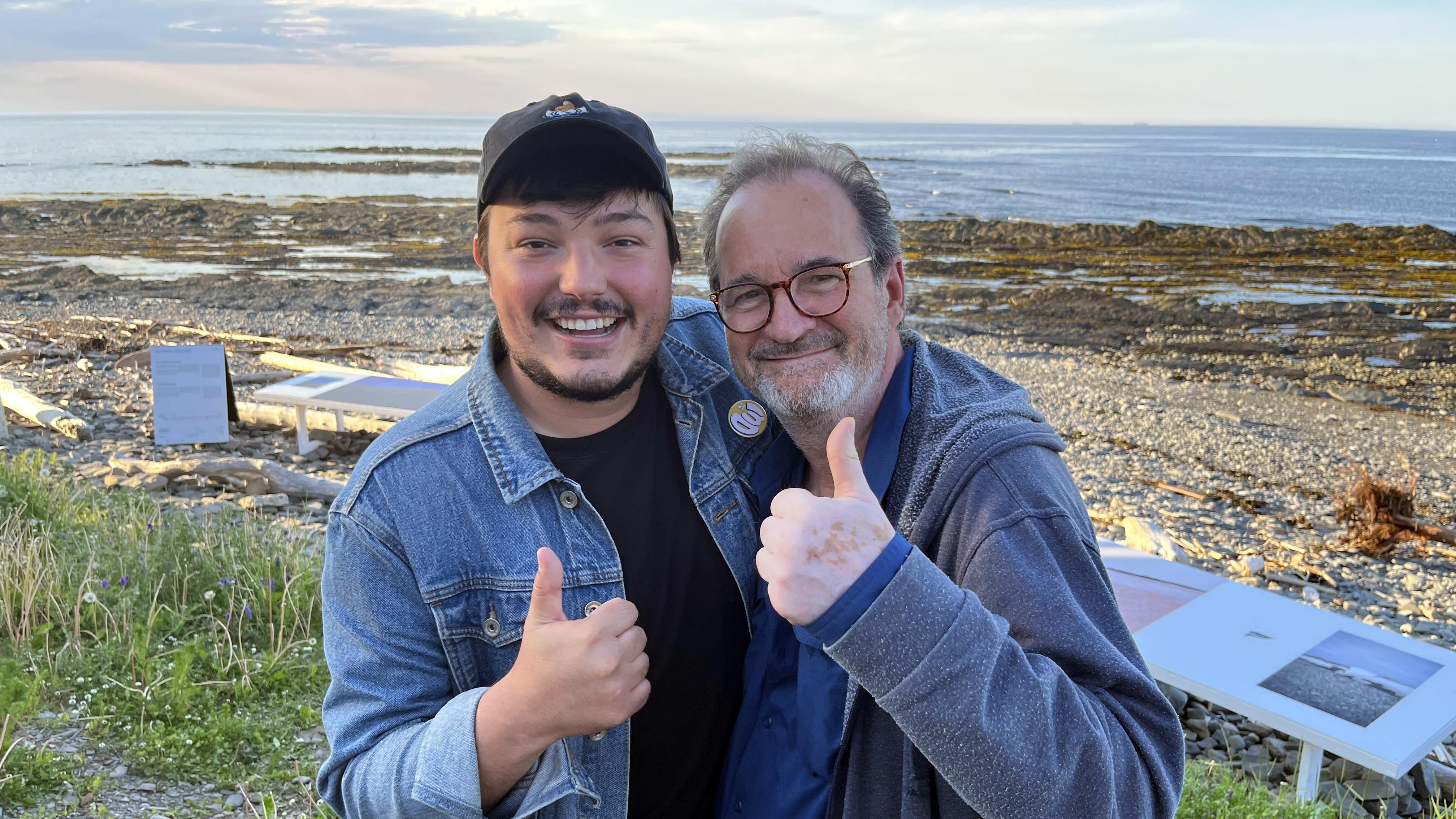 Émile Bilodeau, artiste passeur à Petite-Vallée | OHdio | Radio-Canada