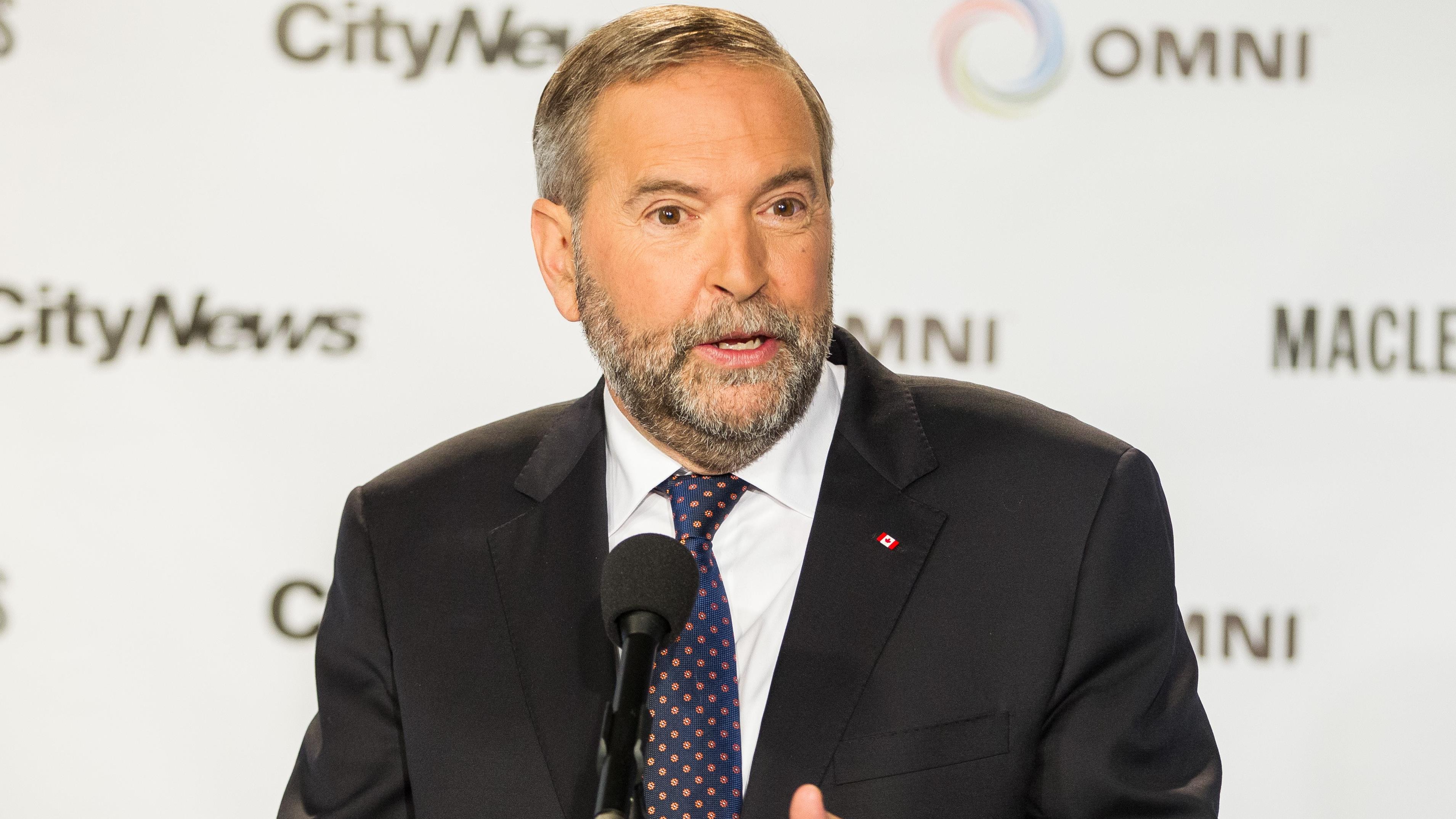 Thomas Mulcair : « Le Canada est le cancre de la classe [en ...