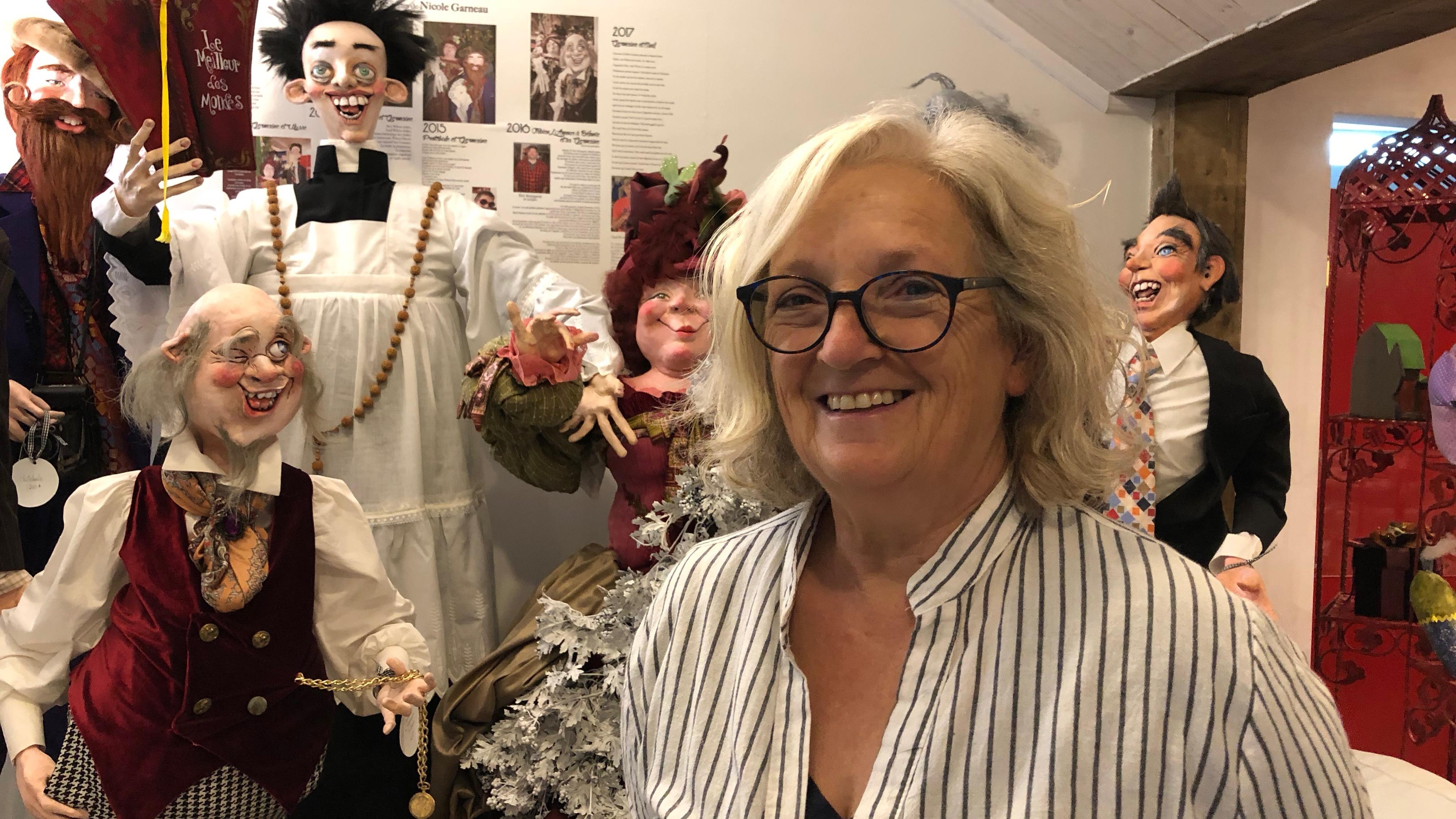 Pierrette Molaison présente son exposition permanente La Noce.