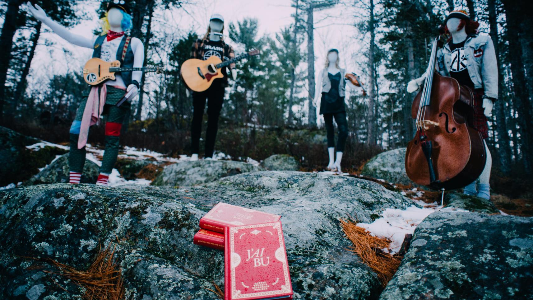 Le nouvel album J'ai vu pour le groupe Québec Redneck Bluegrass Project