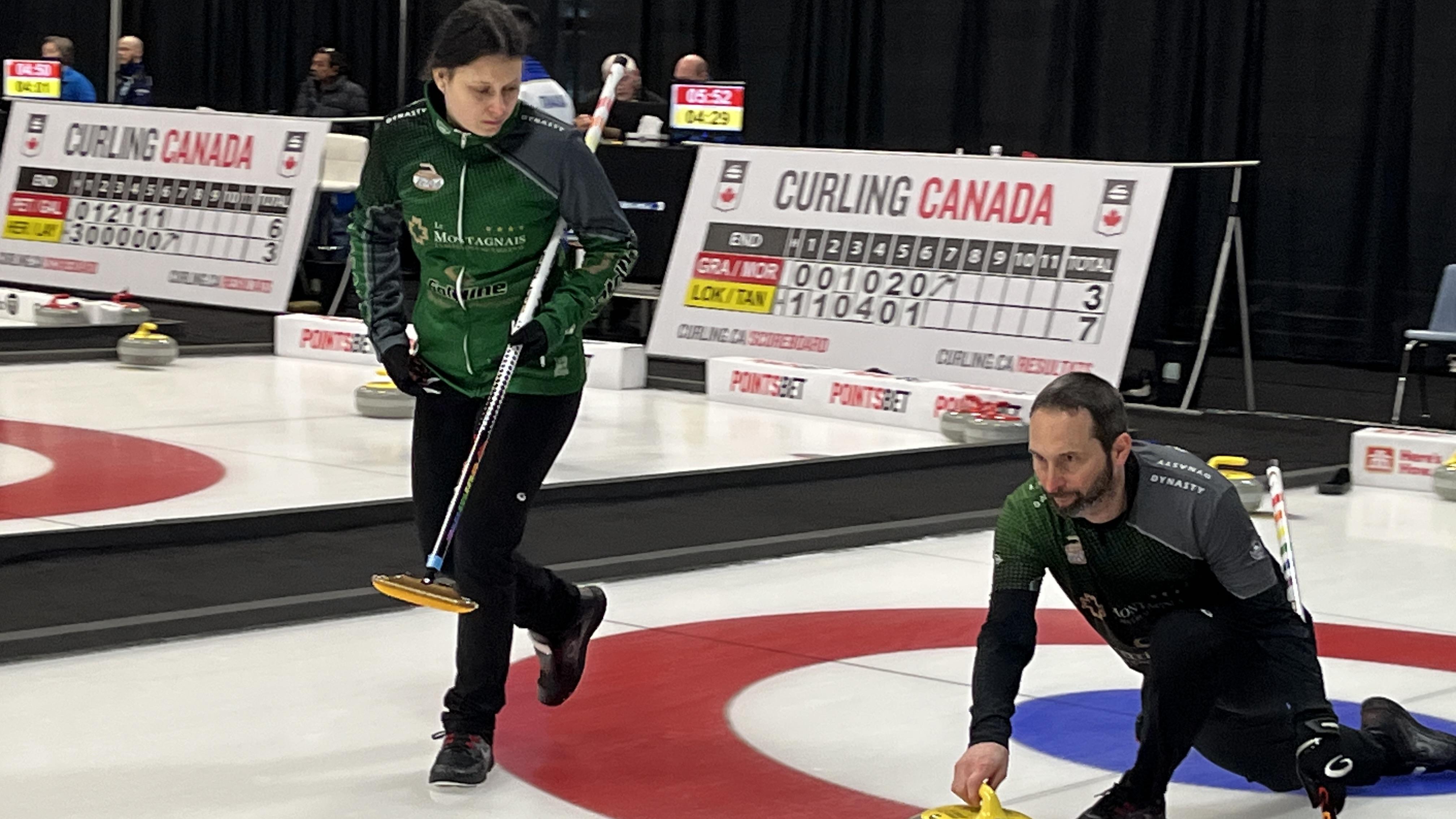 Un duo père-fille au championnat de curling de Sudbury | OHdio | Radio ...