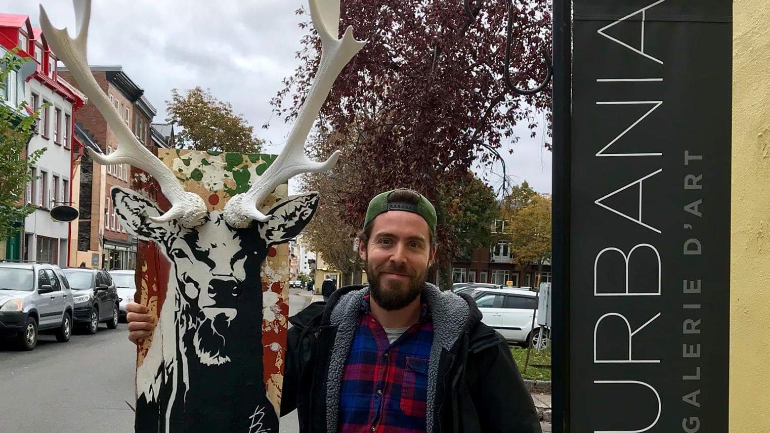 Portrait d'artiste: Simon Bérubé alias Berubey artiste forestier ...