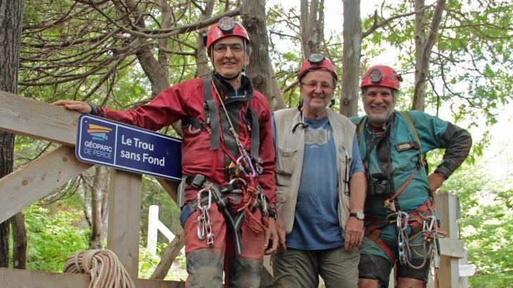 Spéléologie en Gaspésie | OHdio | Radio-Canada