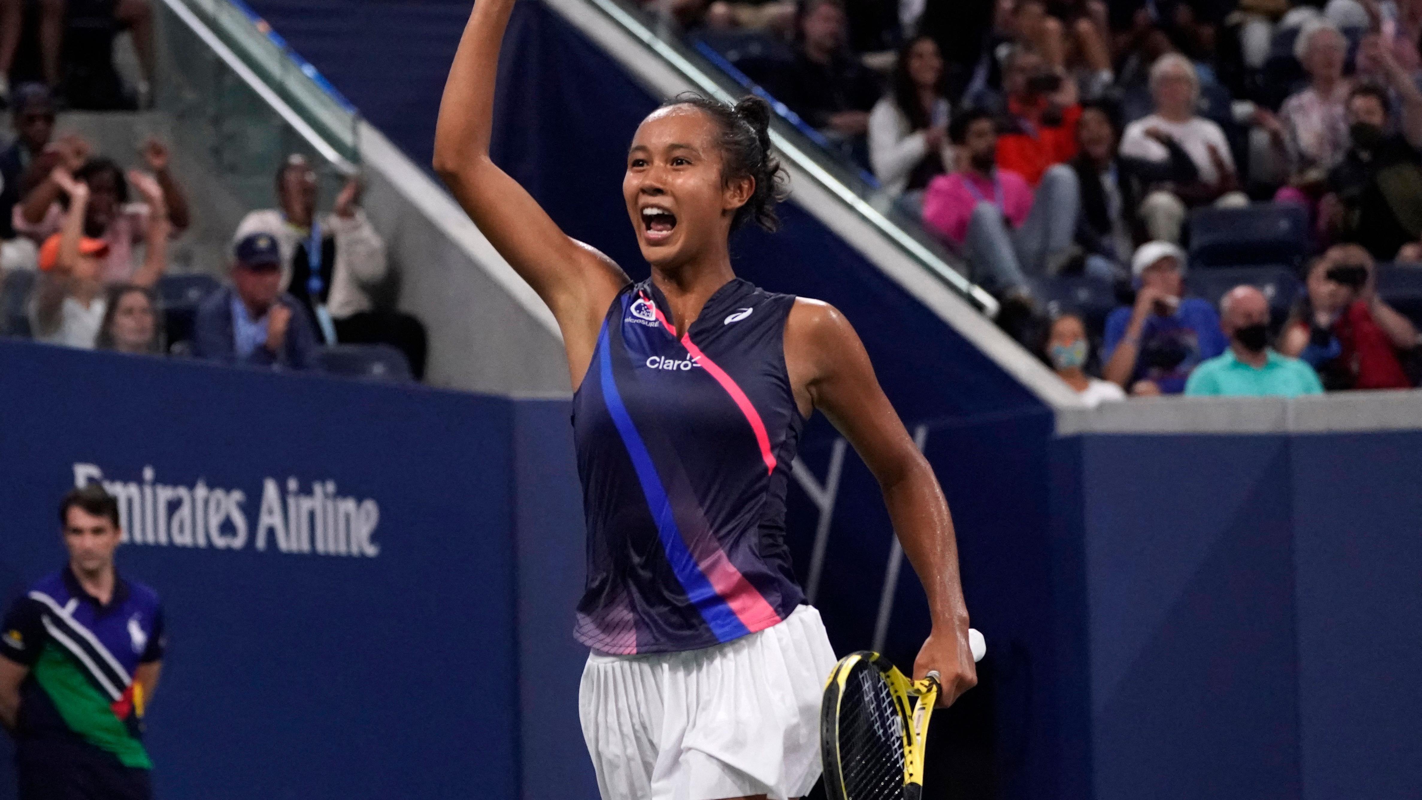 US Open : Leylah Annie Fernandez atteint les quarts de finale | OHdio ...