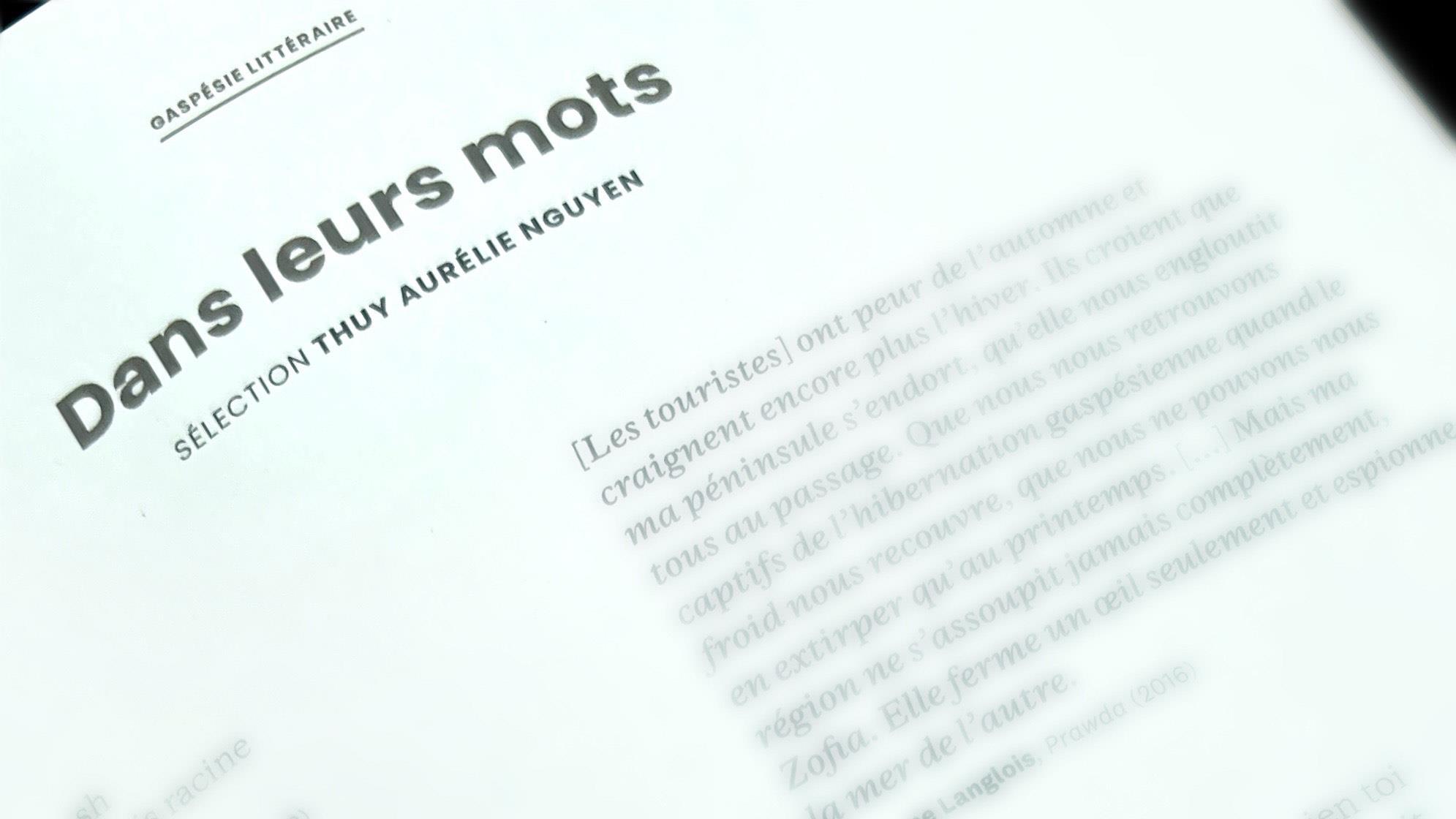 Des textes d'auteurs d'ici à l'honneur dans le magazine Nouveau Projet ...