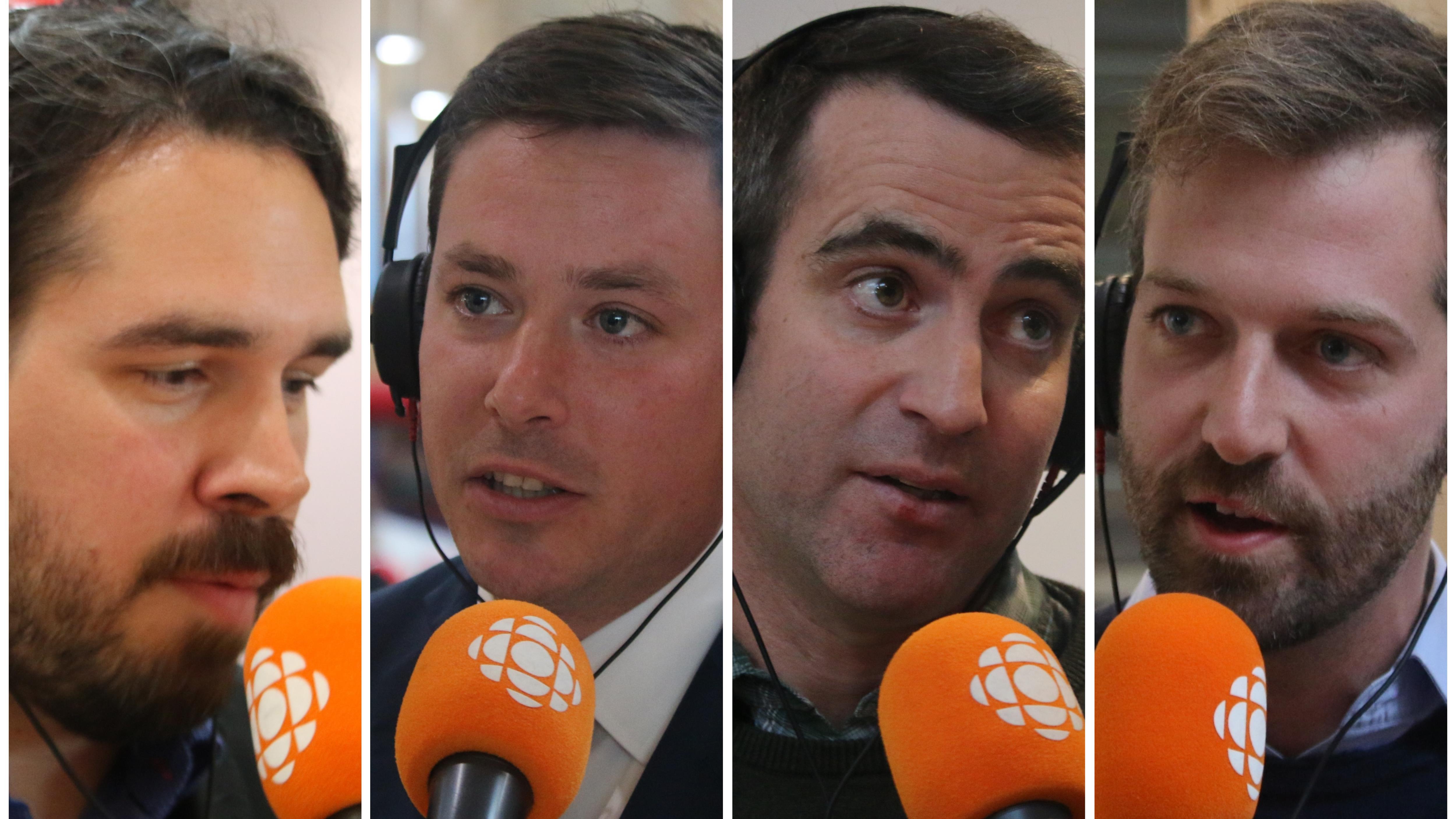 Débat entre Tommy Bureau, Alupa Clarke, Patrick Kerr, Joël Lightbound ...