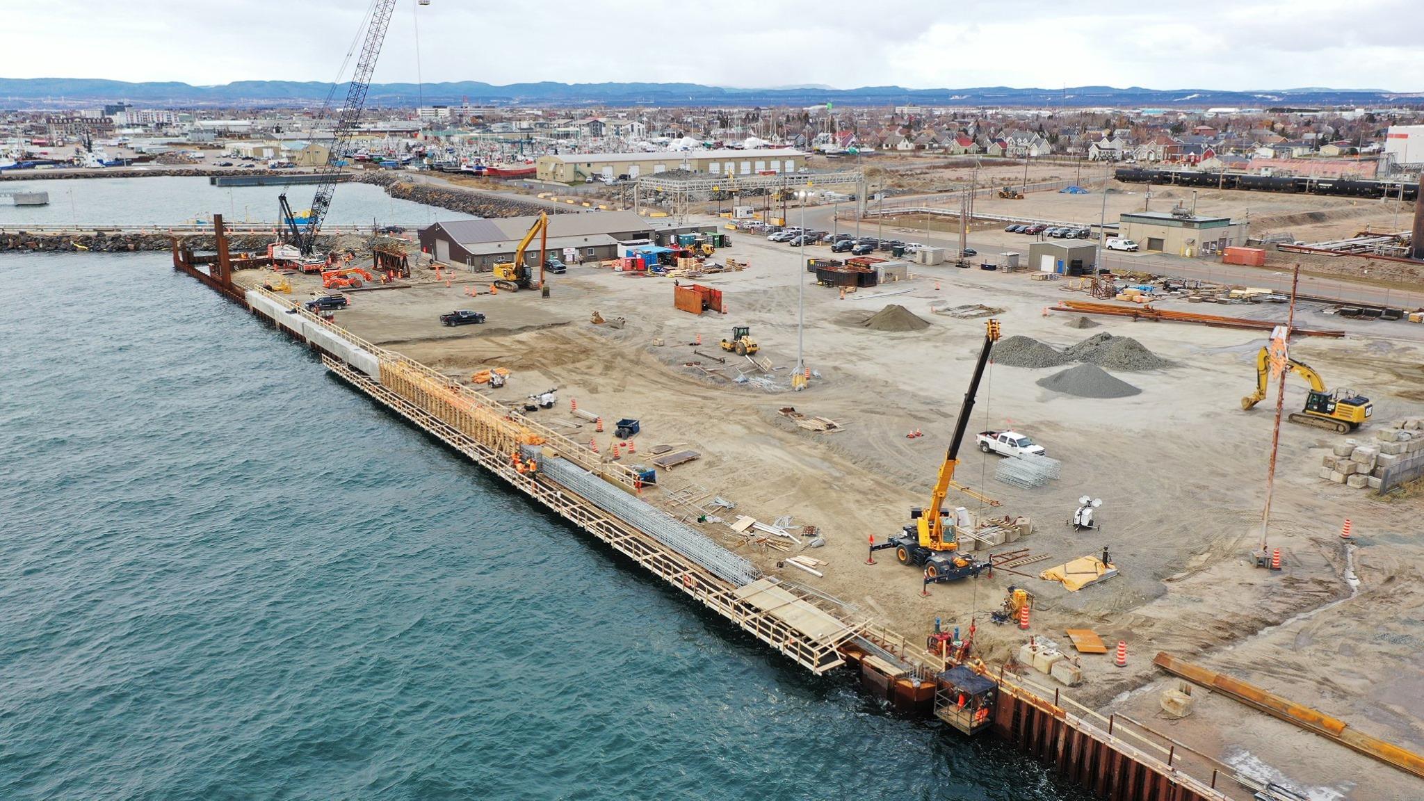 Réfection du port de Sept-Iles | OHdio | Radio-Canada