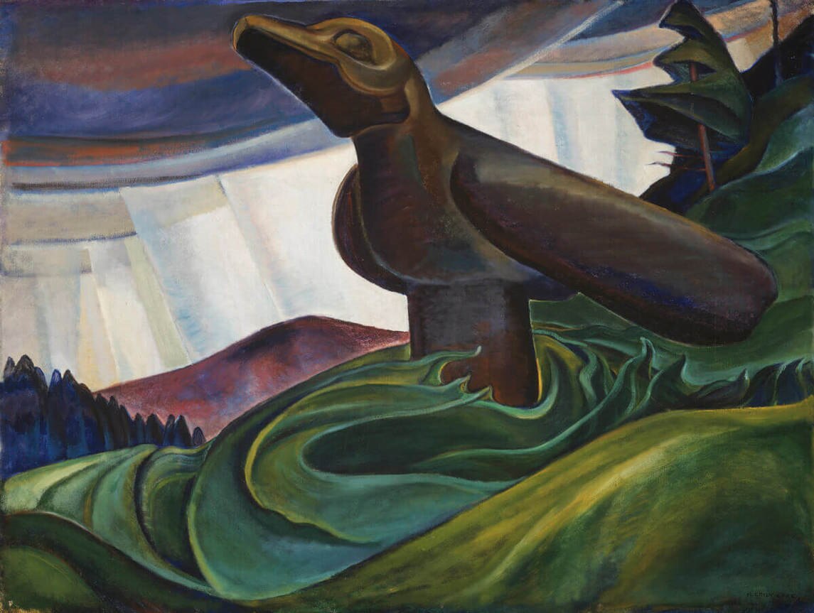 Emily Carr, peintre de la nature et de totems autochtones | Aujourd'hui ...