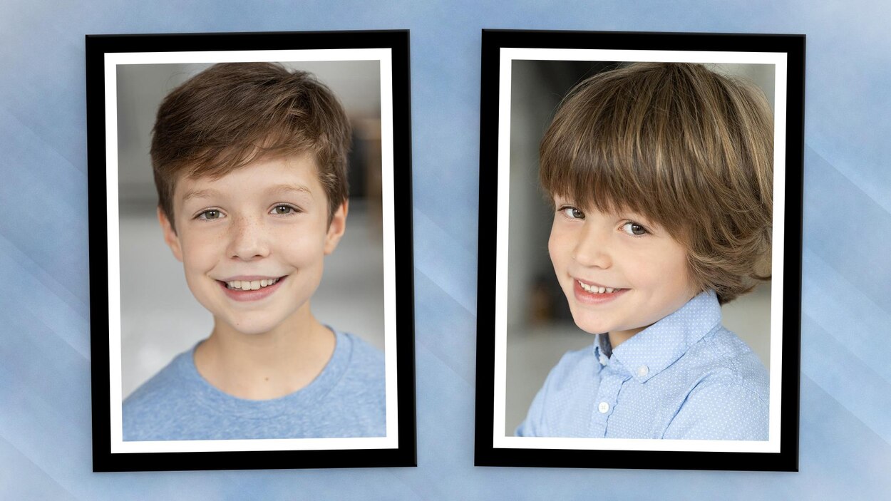 Alex et Eliot Dupras, frères et comédiens gatinois en herbe | Radio-Canada