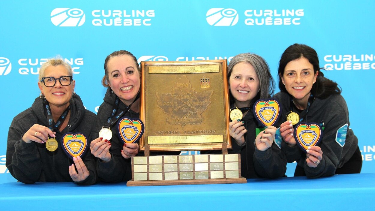 Devenir championne de curling pour la première fois à l’âge de 50 ans ...