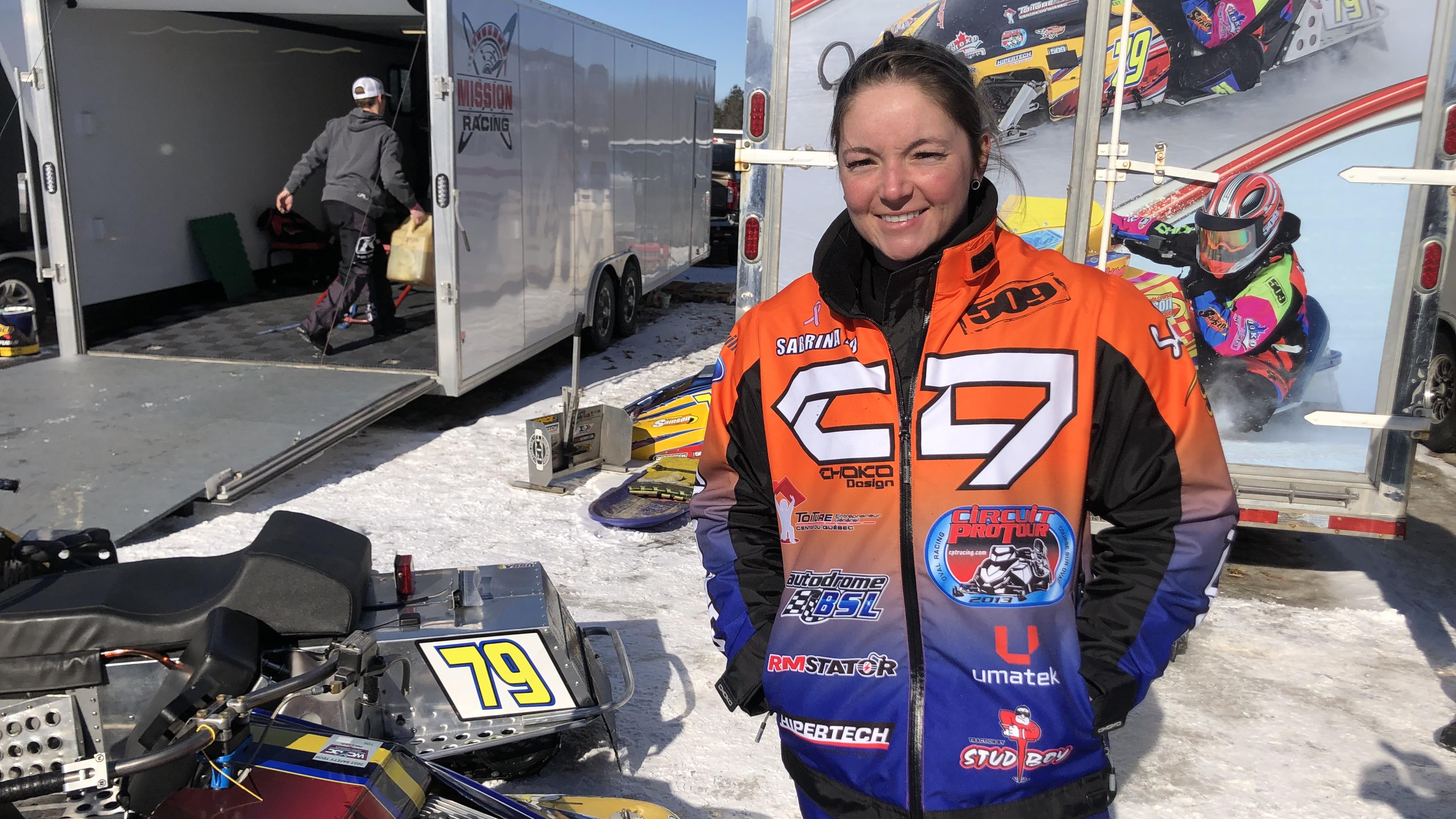 Sabrina Blanchet, championne du monde de motoneige | OHdio | Radio-Canada