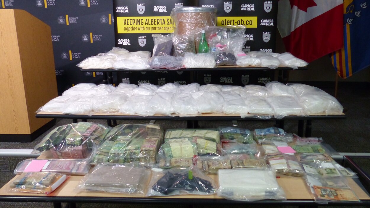 La police saisit plus de 4,5 millions de dollars en drogues à Calgary ...