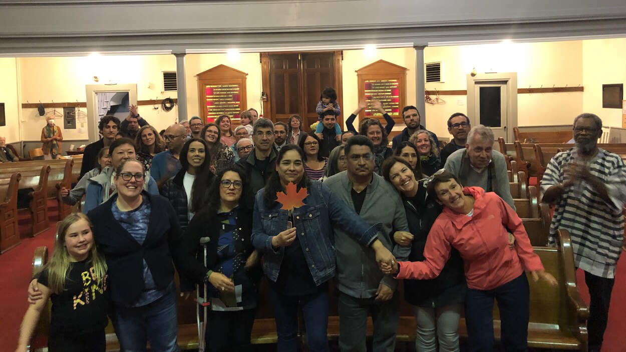 8e rassemblement pour les Rodriguez-Flores, réfugiés dans une église ...