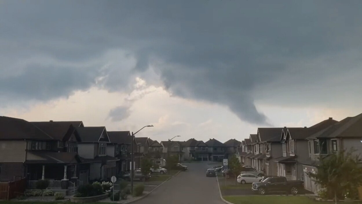 Une tornade de force EF-0 a frappé la région de Findlay Creek jeudi ...