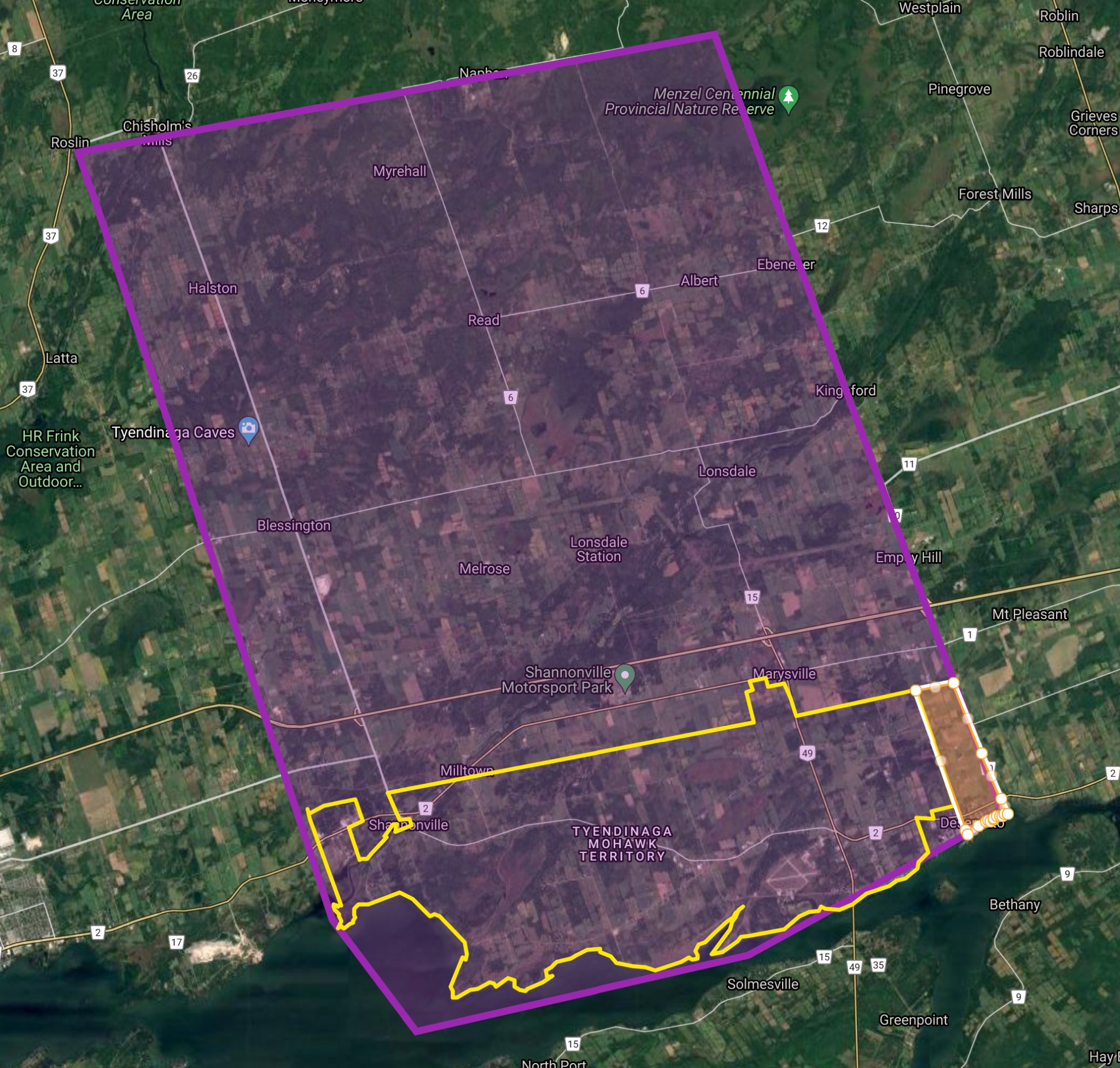 Les Mohawks de la baie de Quinte récupèrent officiellement des terres ...