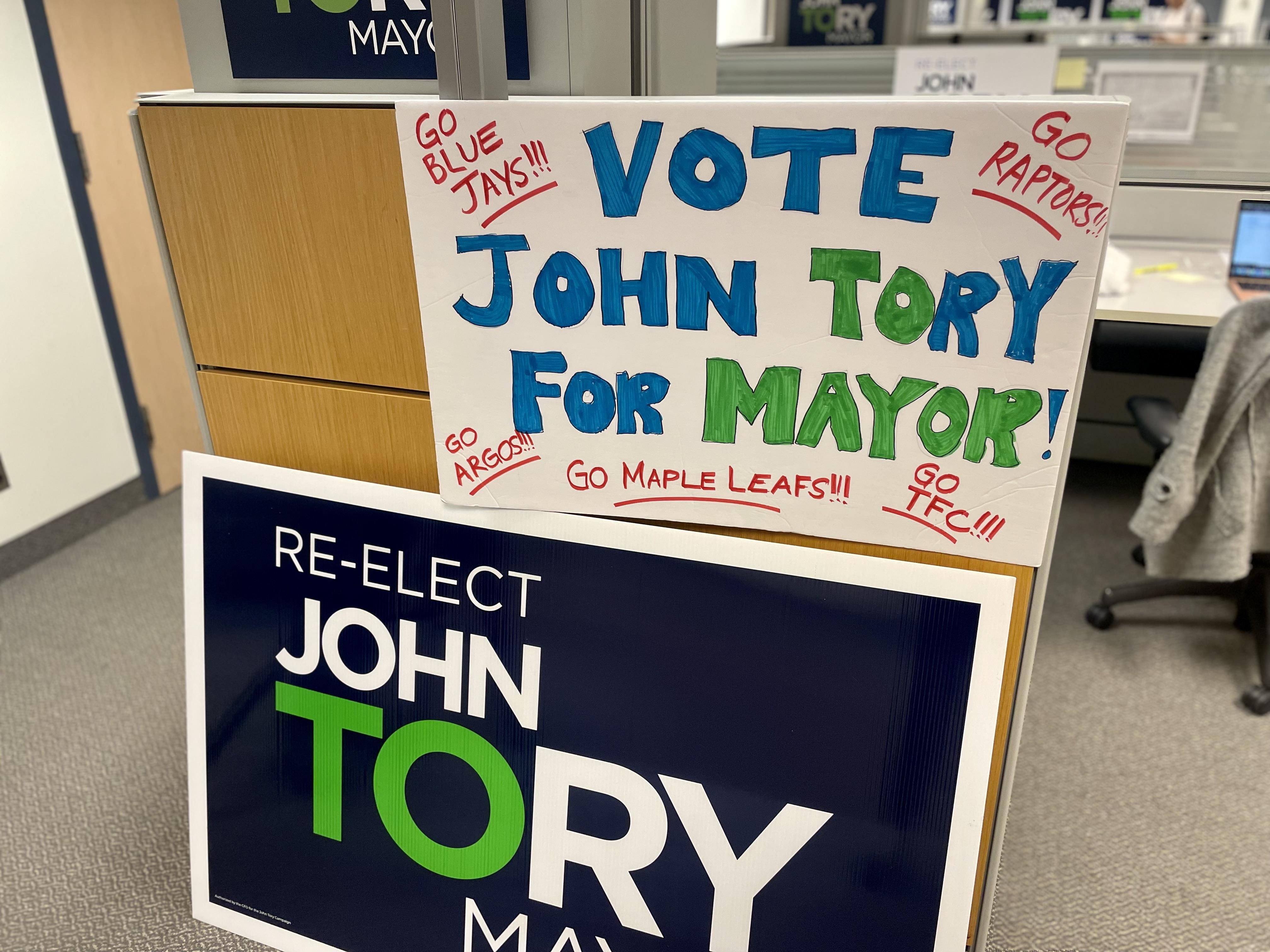 « Nous allons mieux faire » : John Tory promet de livrer des résultats ...