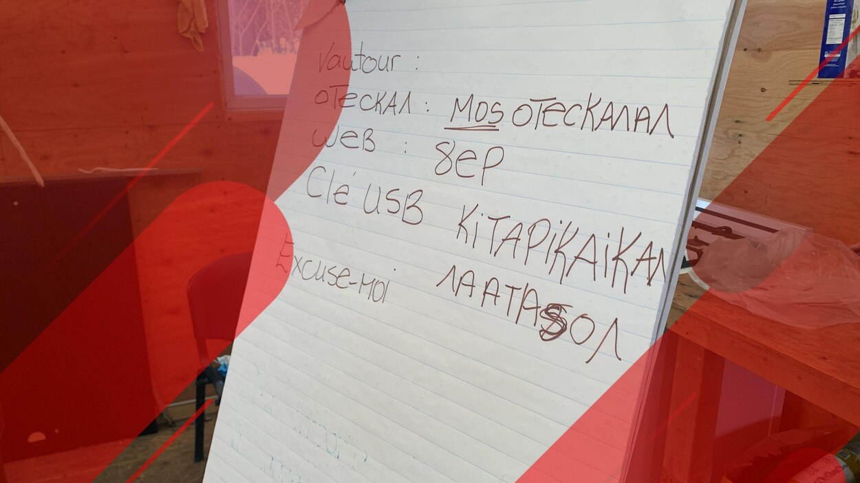 Des aînés de Pikogan à la rescousse de leur langue | Radio-Canada