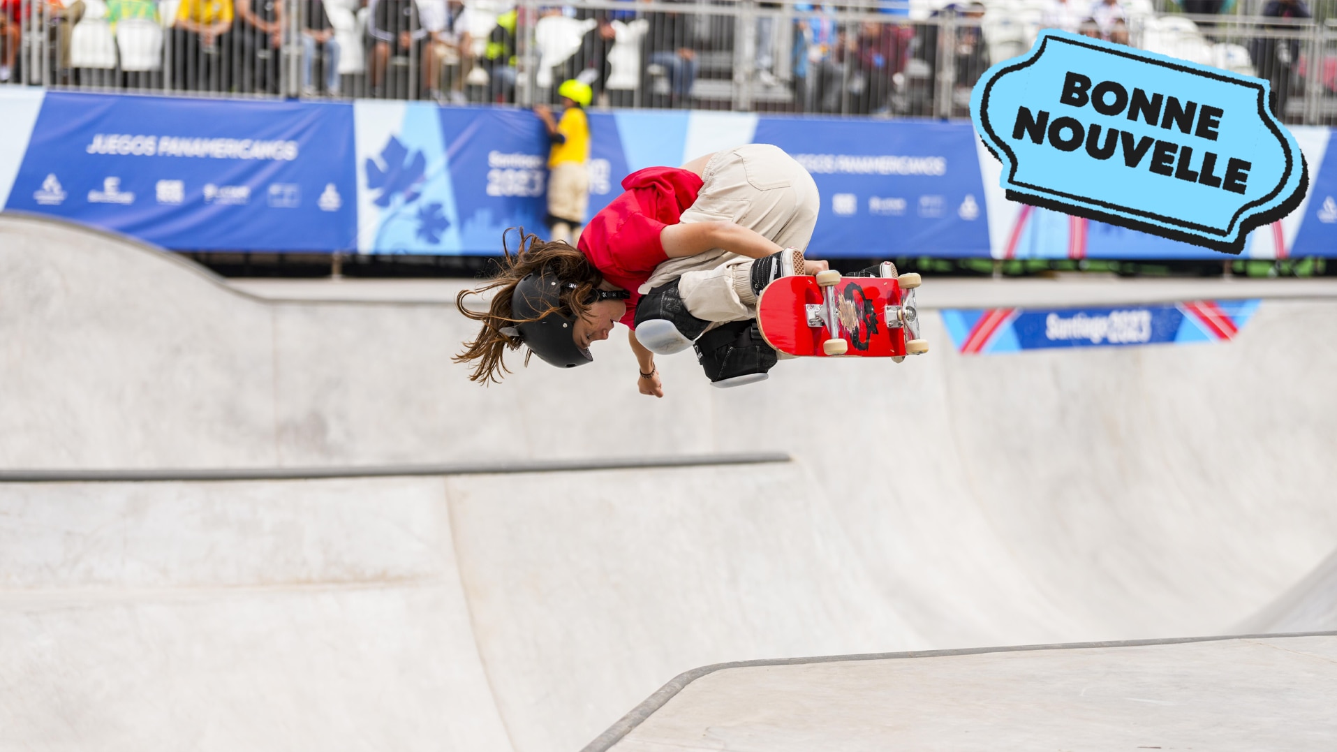 Fay Ebert remporte l’or en planche à roulettes aux Panam | MAJ | Radio ...