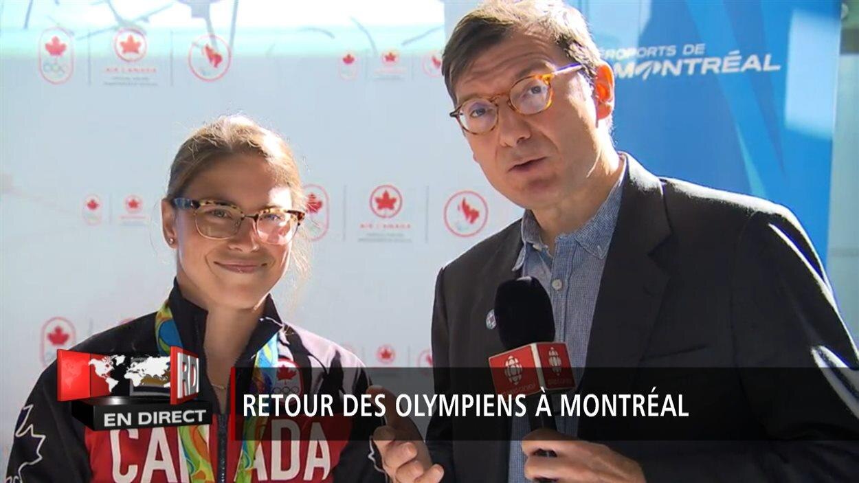 Roseline Filion de retour à Montréal | Radio-Canada