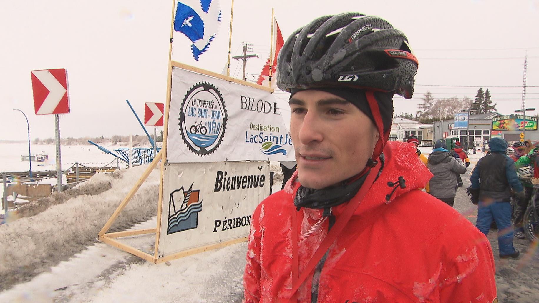 Elliot Doyle raconte son aventure sur les glaces du lac Saint-Jean ...