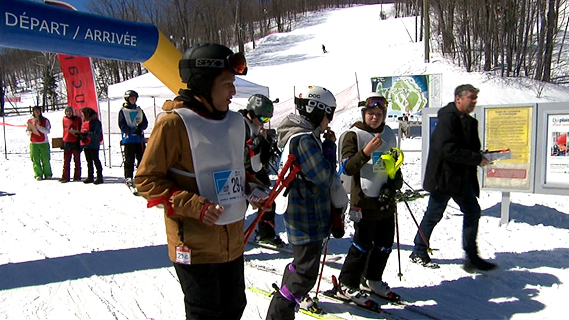 Lancement du Défi ski Leucan 2018