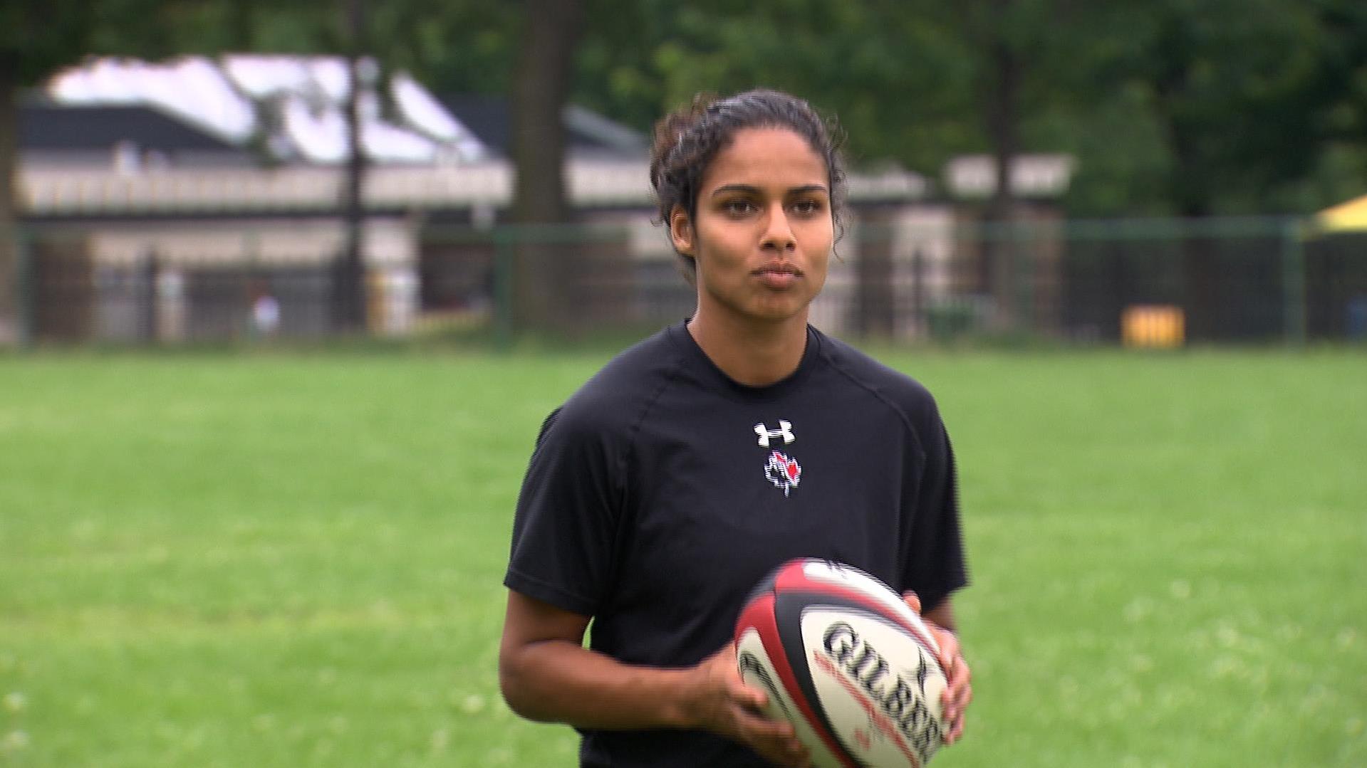 Magali Harvey, en route vers les mondiaux de rugby | Radio-Canada Sports