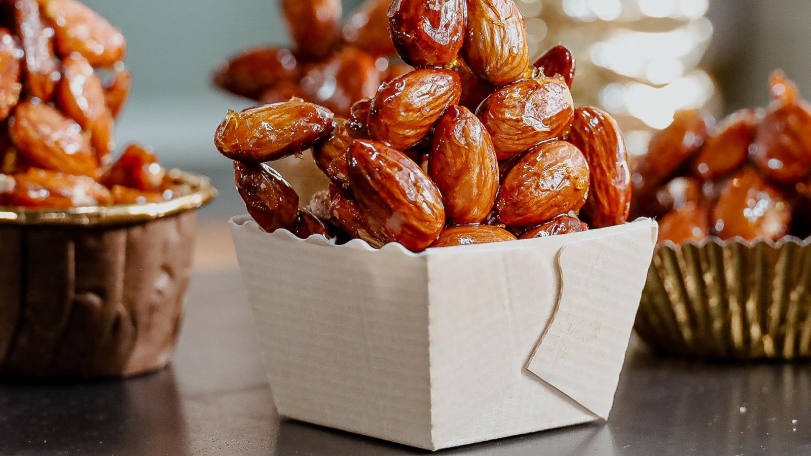 Caramel aux amandes | 5 chefs dans ma cuisine | ICI Radio-Canada.ca