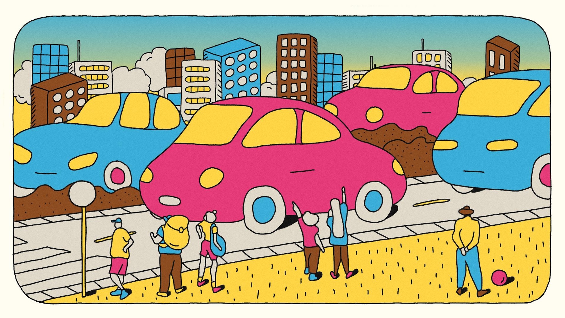 Même les véhicules électriques contribuent à l’embonpoint du parc ...