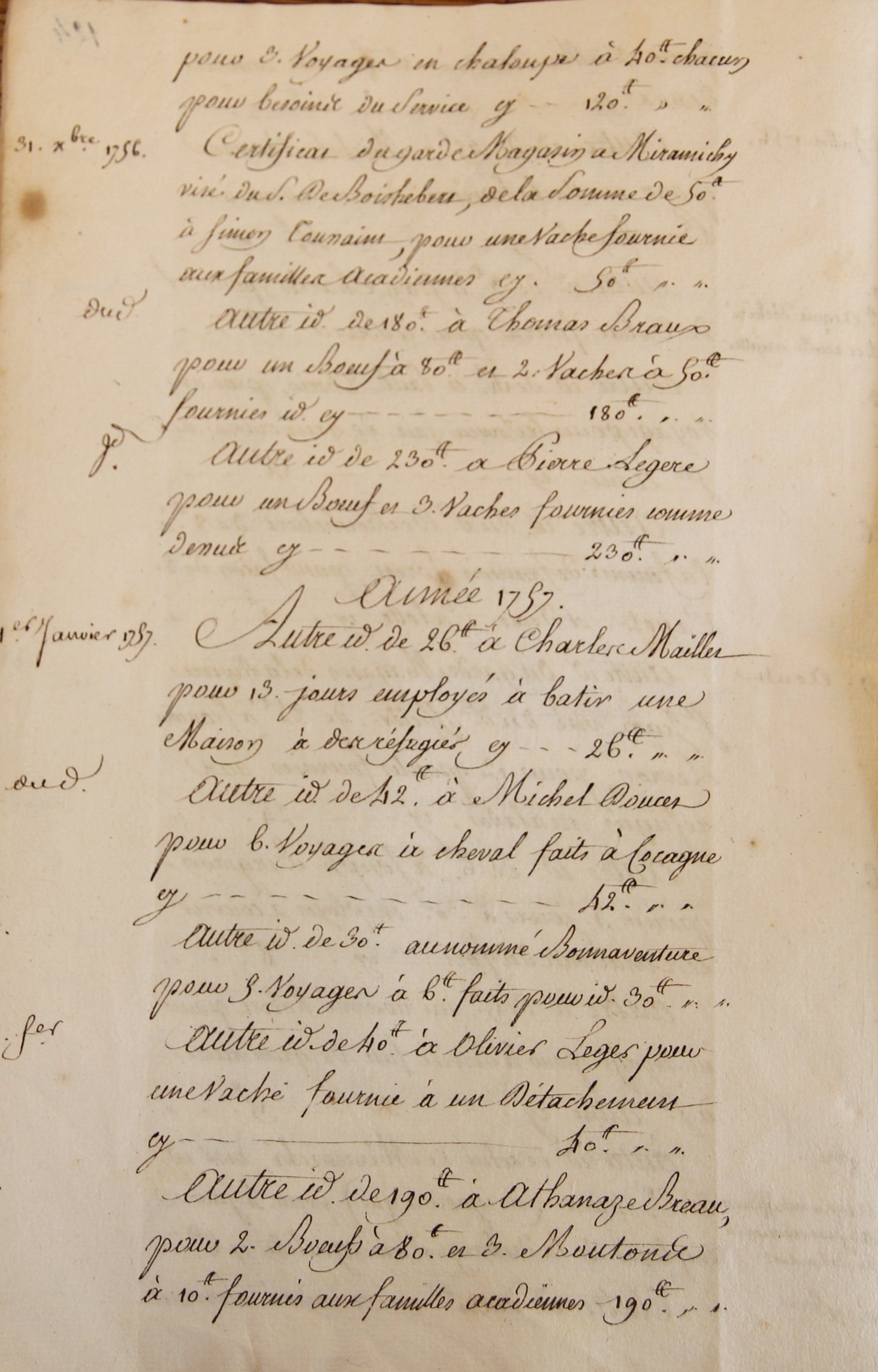 Déportation des Acadiens : des documents inédits trouvés en France | Le ...