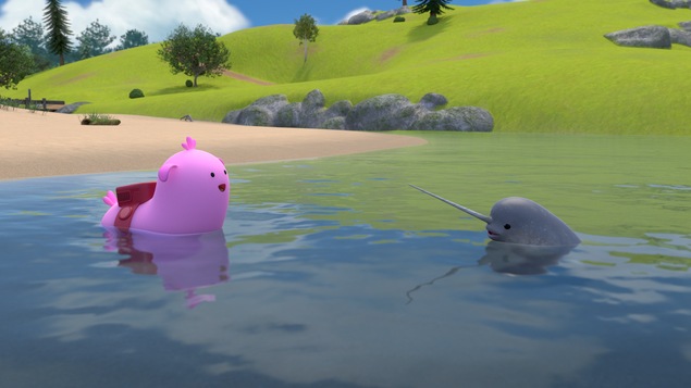 Video | Romy et Bou | Épisode | La danse du narval | ICI Radio-Canada ...