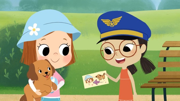 Video | Vas-y Polly! | Épisode | Le voyage en avion | ICI Radio-Canada ...