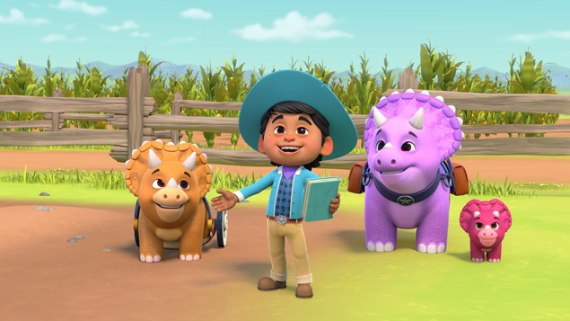 Video | Dino ranch | Épisode | Les tricérandonneurs | ICI Radio-Canada ...