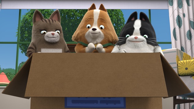 Video | Agent Binky protecteur de l'univers | Épisode | Chien en boîte ...