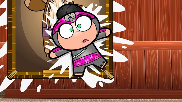 Video | Chop Chop Ninja Challenge | Épisode | Accrocher le tableau - Jo ...