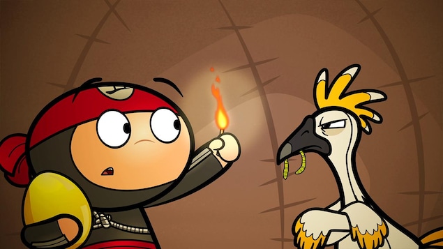 Video | Chop Chop Ninja Challenge | Épisode | Voler l'œuf doré - Iro ...